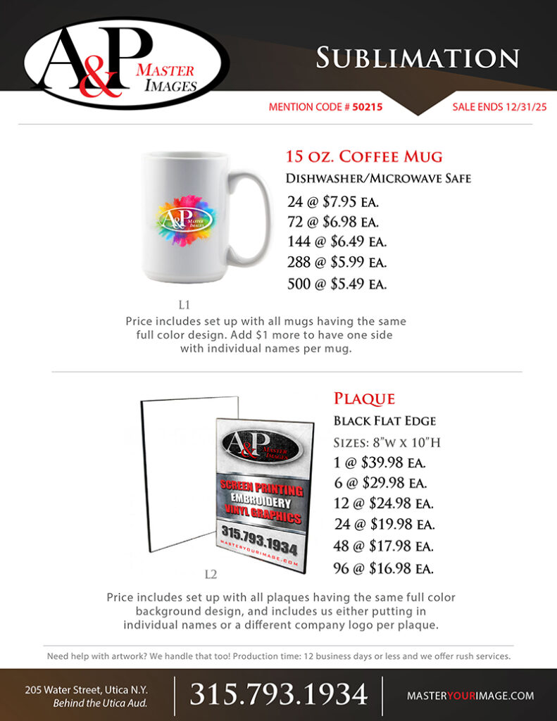 Sales Flyers Booklet - A&P Master Images